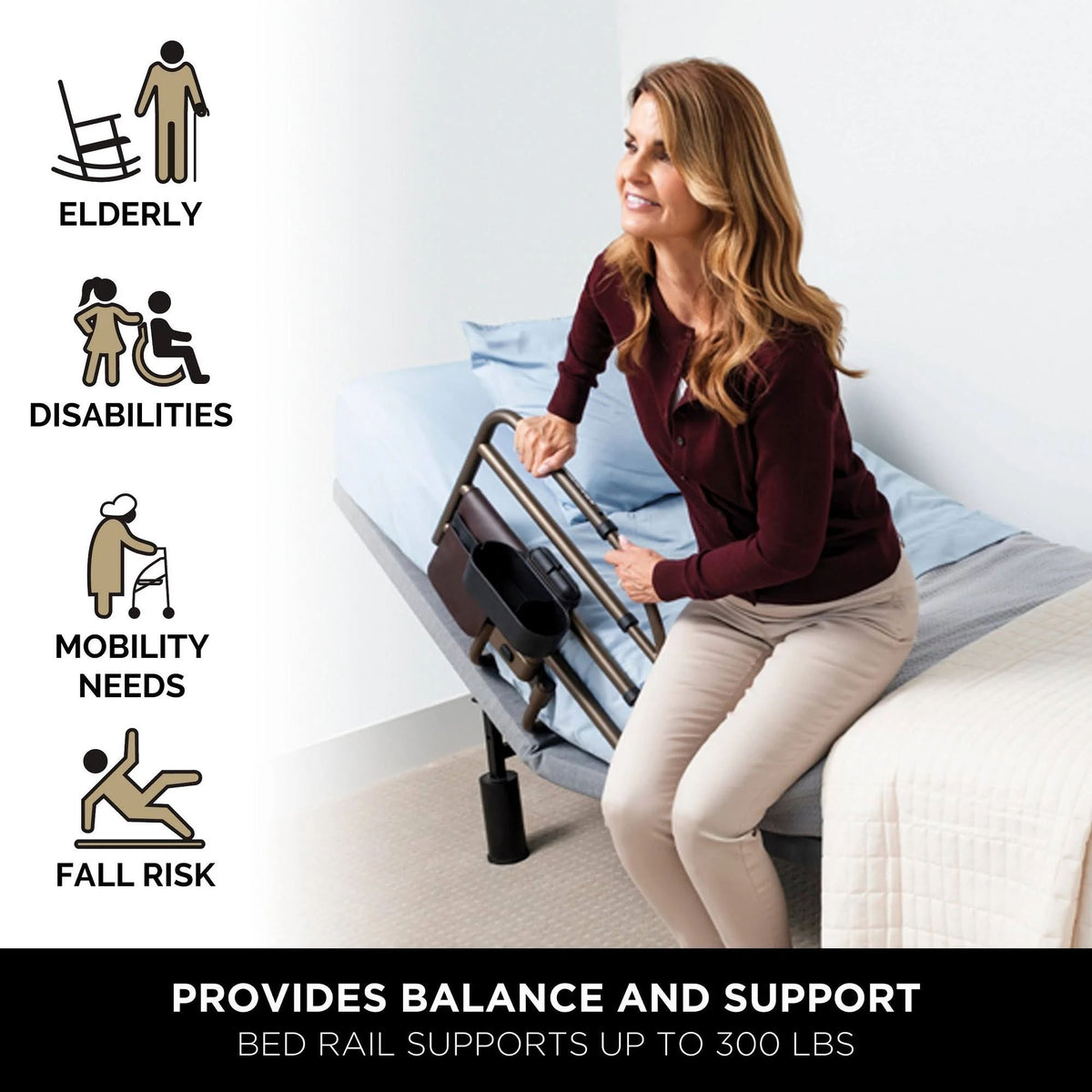 Signature Life Freedom Click Extendable Bed Rail – ULTRAMATIC